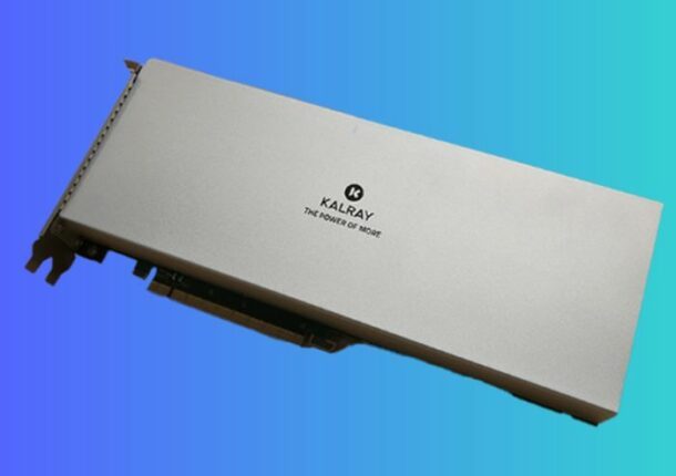 Kalray lance une carte d’accélération “made in France” pour la vision ...