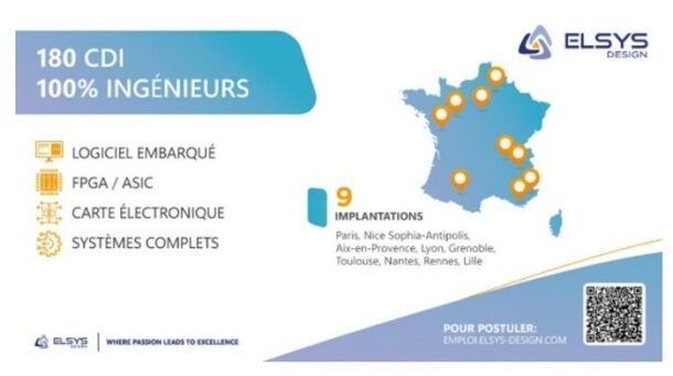 Elsys Design va recruter 180 ingénieurs en électronique et systèmes ...